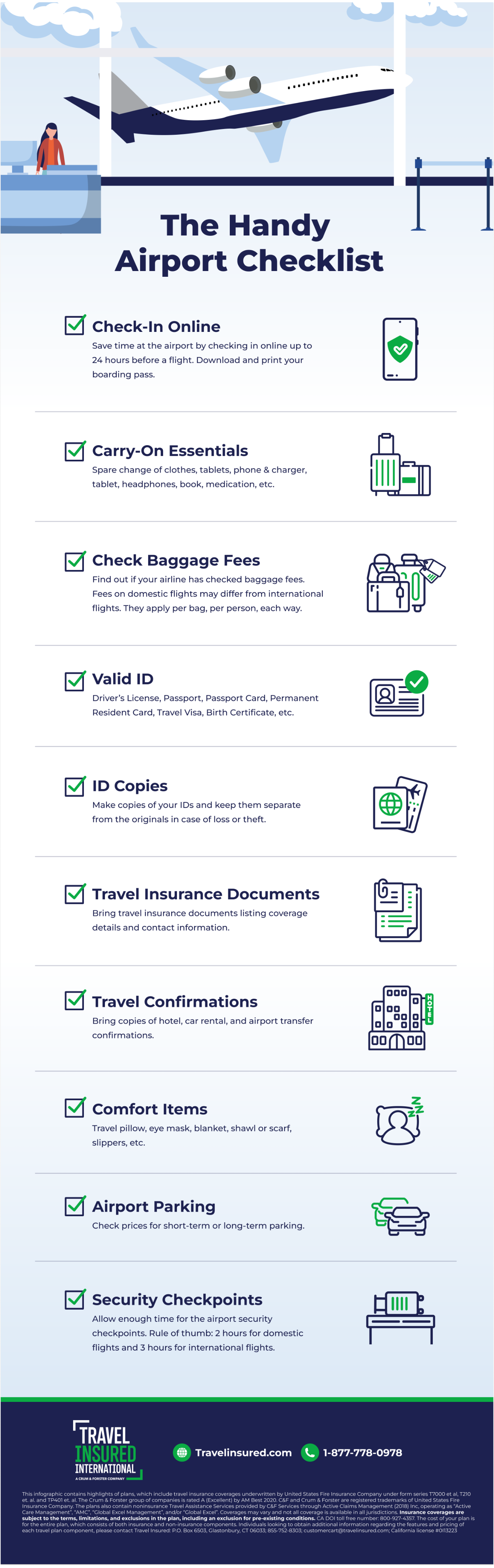 Infographic Airport Checklist Infographic Airport Checklist
